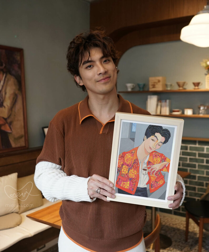交往10年結婚! 林哲熹&林哲熹女友Cindy升格老婆《人物肖像畫介紹》 - Mieui Lin Art Studio